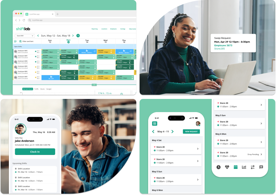 Shiftlab: Employee Scheduling & Time Tracking Platform